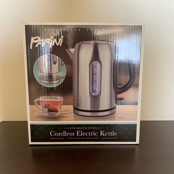 Parini | Kitchen | Parini Stainless Steel Cordless Electric Kettle ...